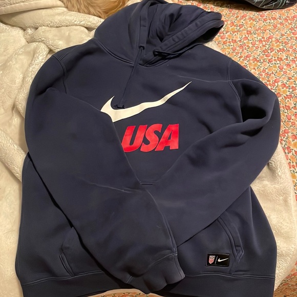 Nike | Tops | Super Cute Usa Nike Hoodie Size Small | Poshmark